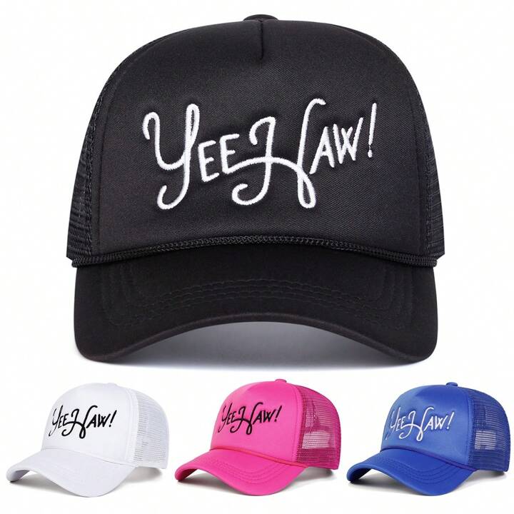 Yeehaw adjustable mesh hat – Four13 Boutique